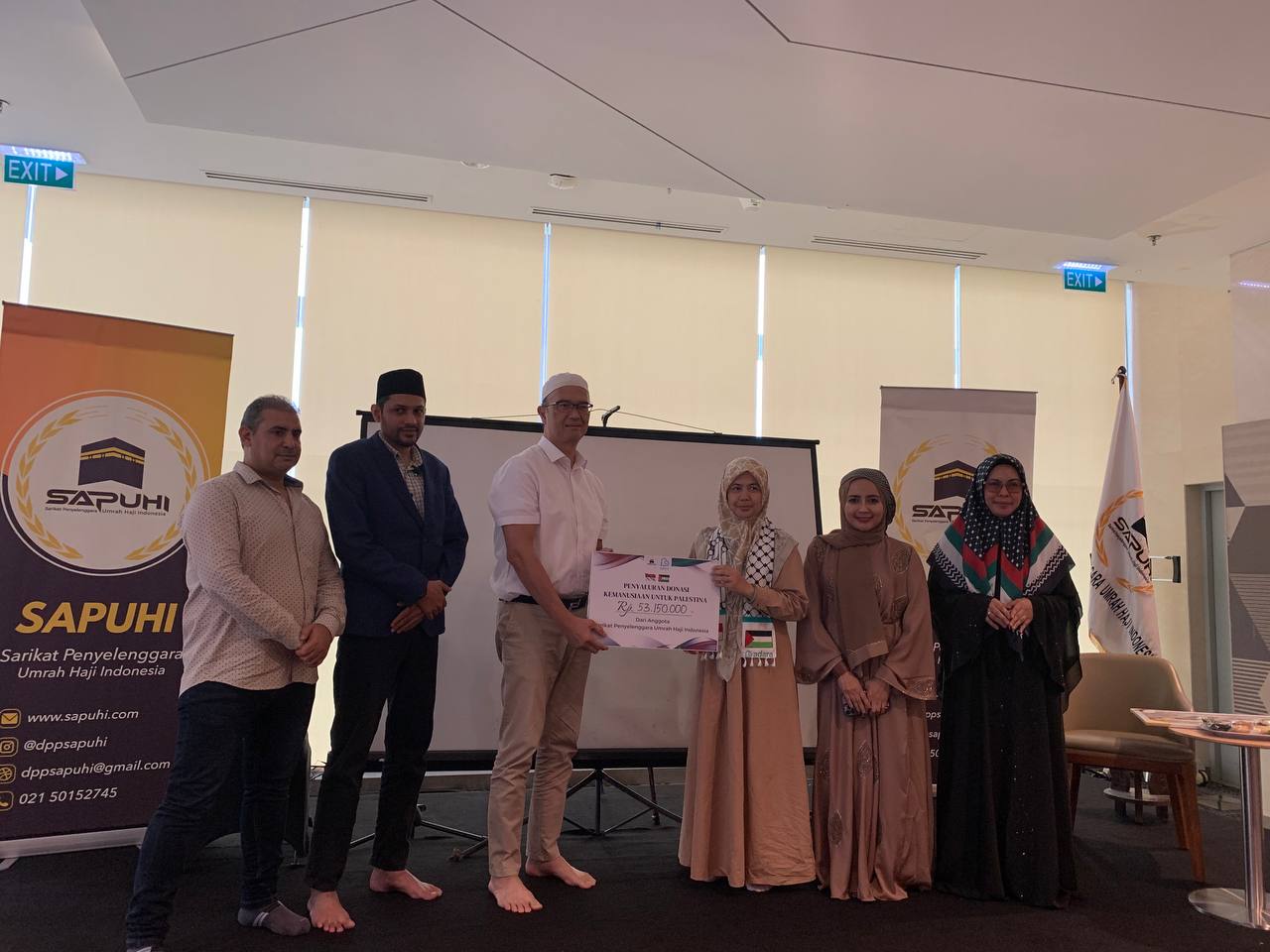 Adara dan SAPUHI Berkolaborasi Galang Dana Untuk Palestina - Adara ...