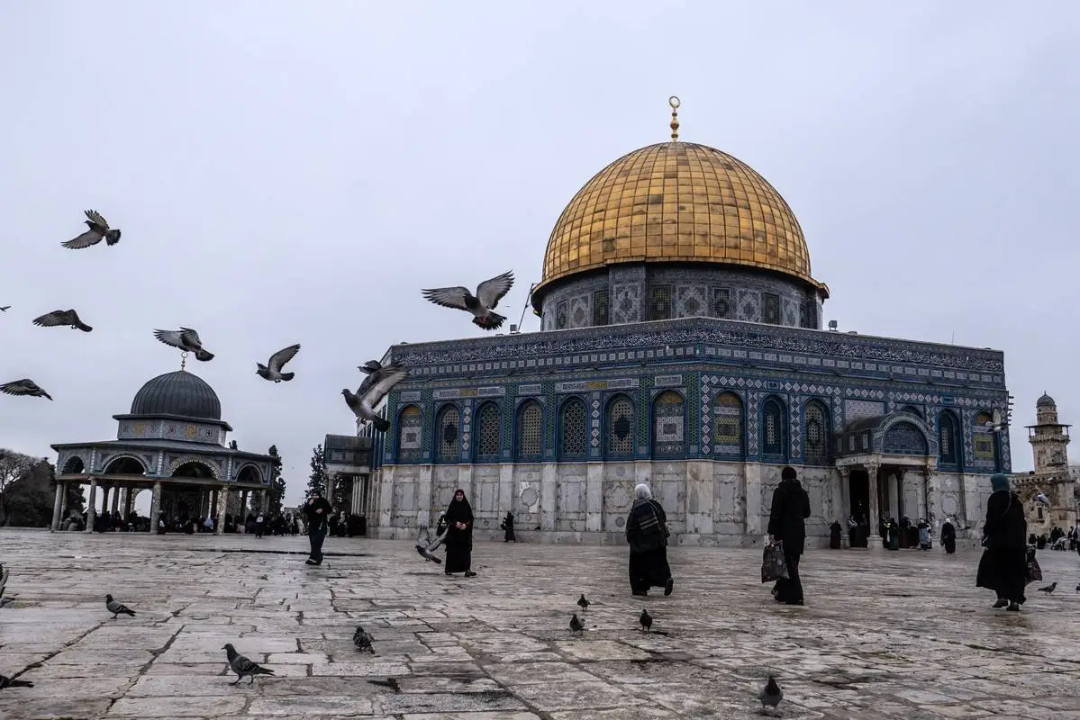 Israel Menyita Pengeras Suara dari Aula Masjid Qibli di Kompleks Masjid ...